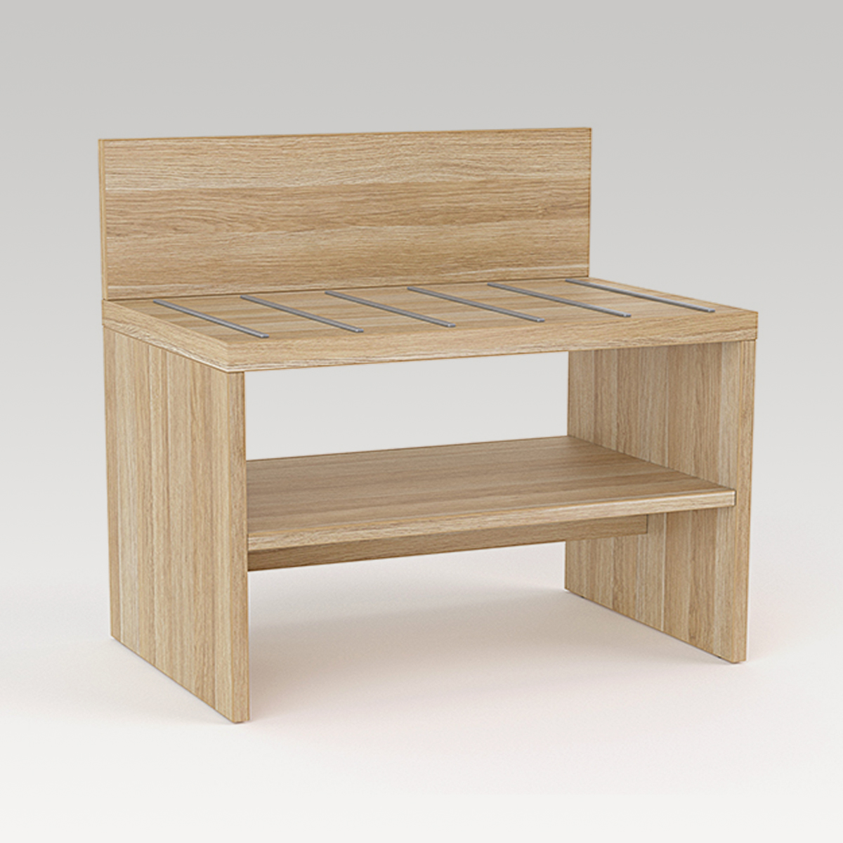 Bristol Luggage Rack with Drawers - Maple - Vendella NZ