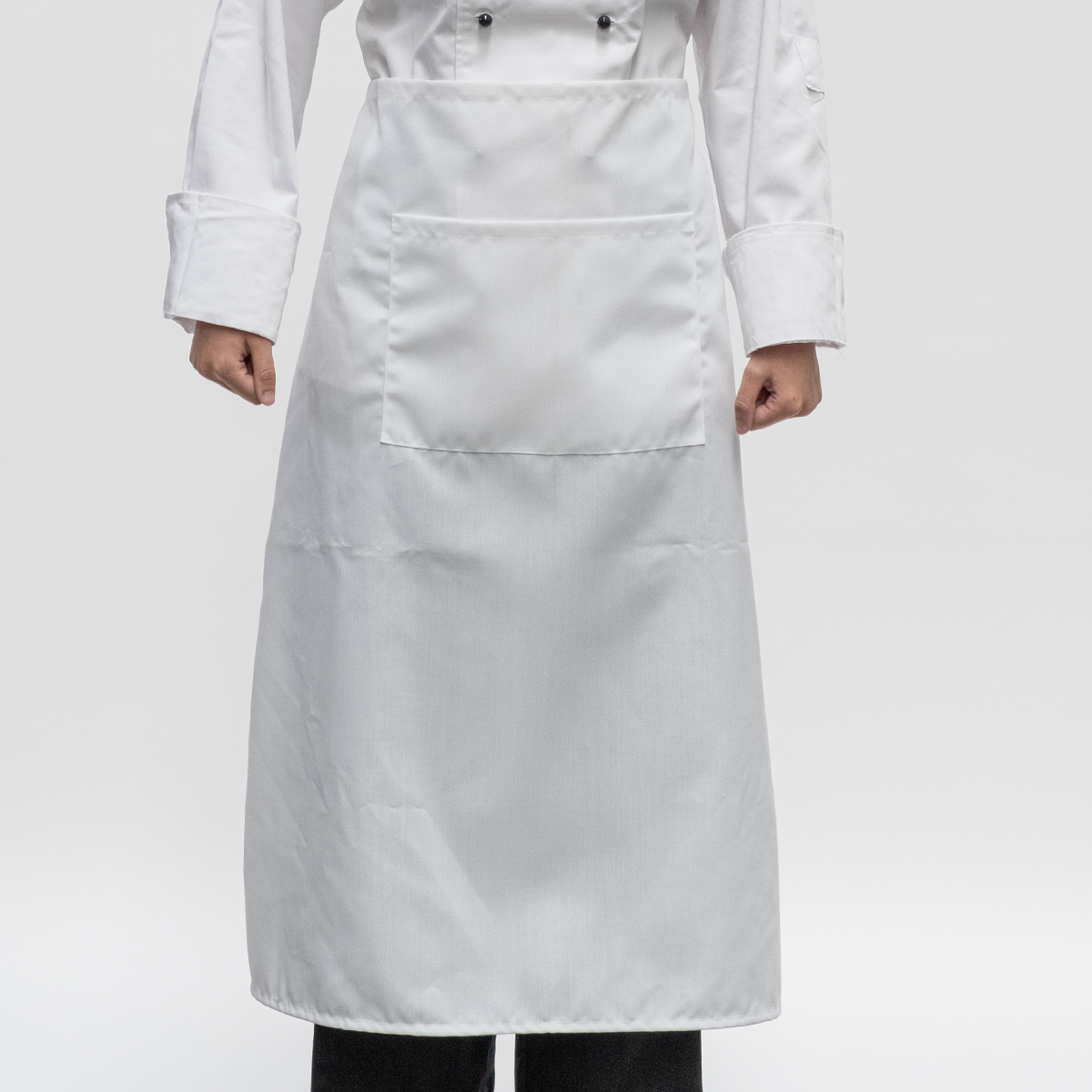 Serve Cafe Apron With Pocket - White - Vendella - Specialists in ...