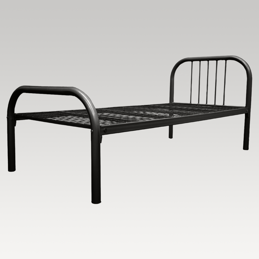 Makers Steel Bed Frame Black - King Single - Vendella New Zealand